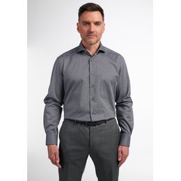 Eterna Herren Langarmhemd "COMFORT FIT"grau, Gr. 43, Twill, 100% Baumwolle, Hemden, NON IRON (b&uuml;gelfrei)