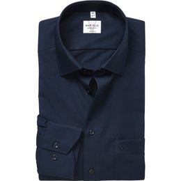 Langarmhemd MARVELIS, Herren, Gr. 43, N-Gr, apricot, Web, Obermaterial: 100% Baumwolle, normal, 2-Knopf-Manschette, Hemden, modern fit, Businesshemd, b&uuml;gelfrei, New-Kentkragen