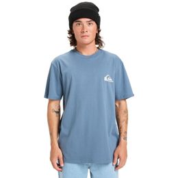 Quiksilver Herren T-Shirt "Ev Mini Logo", blau, Gr. XS, 70% Baumwolle, 30% Baumwolle, Shirts