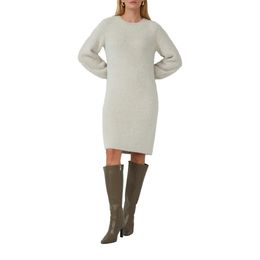 Damen Strickkleid, wei&szlig;, Gr. 42, s.Oliver BLACK LABEL, unifarben, Strick, Obermaterial: 52% Polyester, 38% Polyamid, 5% Wolle, 3% Elasthan, 2%