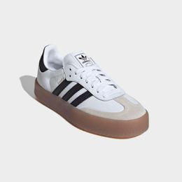 Damen Sneaker "SAMBA", adidas originals, Gr. 41, schwarz-wei&szlig;, Leder, Synthetik, Schuhe