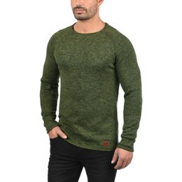 Blend Herren Strickpullover "BHDan"burnt olive, Gr. XXXL, meliert, Feinstrick, 50% Baumwolle, 50% Polyacryl, Pullover, Stilvoller Strickpullover mit
