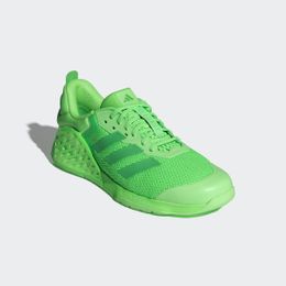 Damen Trainingsschuh "DROPSET 3", adidas Performance, Gr. 39lime burst, semi solar lime, semi gr&uuml;n spark, Textil, Schuhe