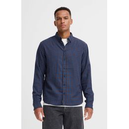 Blend Herren Flanellhemd "BHATZE SHIRT"atze salute, Gr. S, kariert, Flanell, 100% Baumwolle, Hemden, Modernes Flanellhemd mit Knopfleiste