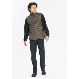 WHISTLER Herren Steppweste "Froze", braun, Gr. L, 100% Polyester, Westen, mit wasserabweisender Eigenschaft