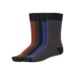 Urban Classics Damen Basicsocken "Urban Classics Unisex Stripes and Dots Socks 5-Pack", Gr. 39multicolor, Baumwolle, Elasthan, Polyester, Socken