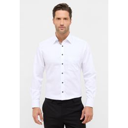 Eterna Herren Langarmhemd "MODERN FIT"wei&szlig;, Gr. 44, 100% Baumwolle, Hemden, NON IRON (b&uuml;gelfrei)