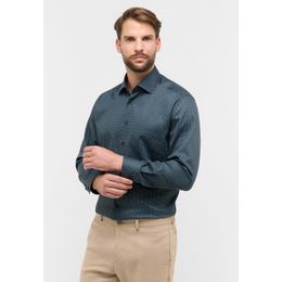 Eterna Herren Langarmhemd "COMFORT FIT"dunkelgr&uuml;n, Gr. 42, Satin, 100% Baumwolle, Hemden, NON IRON (b&uuml;gelfrei)