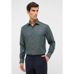 Eterna Herren Langarmhemd "MODERN FIT"smaragd, Gr. 44, 100% Baumwolle, Hemden, NON IRON (b&uuml;gelfrei)