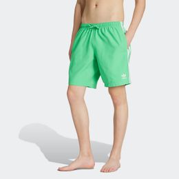 Badeshorts adidas Performance "ADIC SWIMSH 8IN", Herren, Gr. S, N-Gr, semi screaming grün, Obermaterial: 100% Polyester, Badehosen Badeshorts