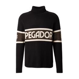 Pegador Pullover 'Lugano' Herren Gr&ouml;&szlig;e L hellbeige / dunkelbraun / schwarz