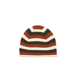 Pull&Bear Pull&bear M&uuml;tze 'Gorro' Herren Gr&ouml;&szlig;e 55/60 cognac / oliv / wei&szlig;