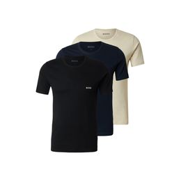 BOSS T-Shirt 'Classic' Herren Gr&ouml;&szlig;e XXL ecru / marine / schwarz
