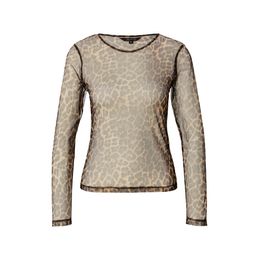 Herrlicher Shirt Damen Gr&ouml;&szlig;e L creme / schoko