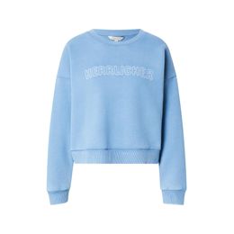 Herrlicher Sweatshirt 'Christy' Damen Gr&ouml;&szlig;e M hellblau / wei&szlig;