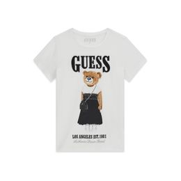 Guess T-Shirt M&auml;dchen Gr&ouml;&szlig;e 176 braun / schwarz / wei&szlig;