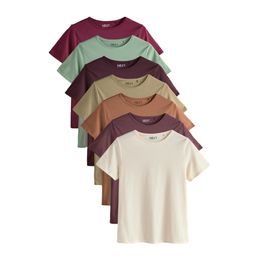 next T-Shirt Damen Gr&ouml;&szlig;e 5XL creme / karamell / khaki / pastellgr&uuml;n / bordeaux / burgunder / weinrot