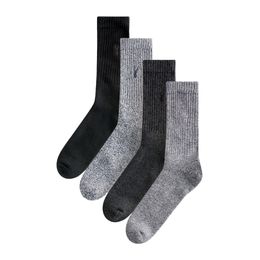 next Socken Herren Gr&ouml;&szlig;e 46/49 dunkelgrau / graumeliert / schwarz