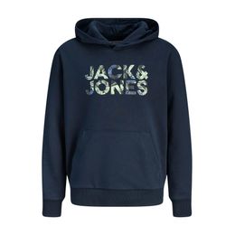Jack & Jones Jack & Jones Junior Sweatshirt 'JJEJEFF' Jungen Gr&ouml;&szlig;e 110 blau / nachtblau / pastellgr&uuml;n