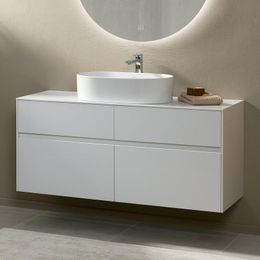 Villeroy & Boch Villeroy & Boch Embrace Schrank mit Waschtisch, 4 Ausz&uuml;ge, 5A6056R1+A95700DH,