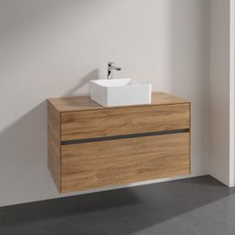 Villeroy & Boch Villeroy & Boch Embrace Schrank mit Waschtisch, 2 Ausz&uuml;ge, 5A5938R1+A95600RH,