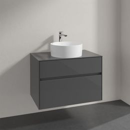Villeroy & Boch Villeroy & Boch Embrace Schrank mit Waschtisch, 2 Ausz&uuml;ge, 5A5840R1+A95500FP,