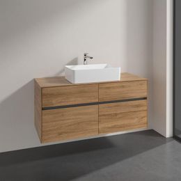 Villeroy & Boch Villeroy & Boch Embrace Schrank mit Waschtisch, 4 Ausz&uuml;ge, 5A6156R1+A95700RH,