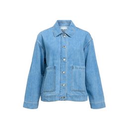 Object Bluse 'OBJROSIE' Damen Gr&ouml;&szlig;e XS blue denim