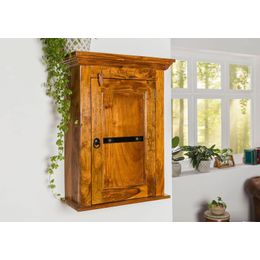 H&auml;ngeschrank Akazie 52x24x69 honig lackiert OXFORD #01003