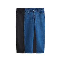 The Set Jeans Damen Gr&ouml;&szlig;e 30/31 blau / schwarz