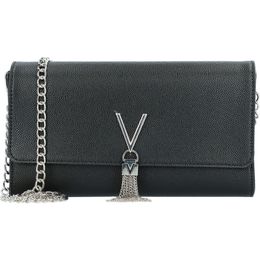 Valentino Clutch 'Divina' Damen Gr&ouml;&szlig;e One Size schwarz / silber