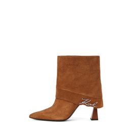 K by KARL LAGERFELD Karl Lagerfeld Stiefelette Damen Gr&ouml;&szlig;e 40 cognac Winterschuhe