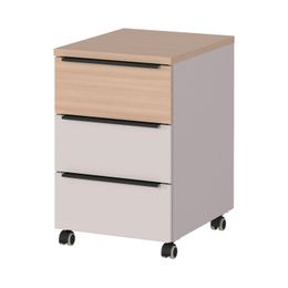 Tchibo - Rollcontainer &raquo;Oviedo&laquo; - 121,9x52x9,4cm - braun - Holz / Metall / Gummi