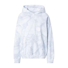 Hollister Sweatshirt Damen Gr&ouml;&szlig;e S hellblau / wei&szlig;