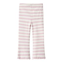 name it Hose 'NMFTAIA' M&auml;dchen Gr&ouml;&szlig;e 116 rosa / wei&szlig;
