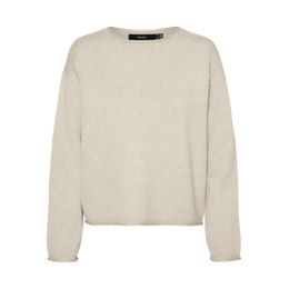 V&eacute;ro Moda Vero Moda Pullover 'VMSABA' Damen Gr&ouml;&szlig;e M beige