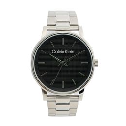 Calvin Klein Uhr 'Linked' Herren Gr&ouml;&szlig;e One Size schwarz / silber