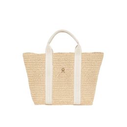 Tommy Hilfiger Shopper 'Spring' Damen Größe One Size beige / creme