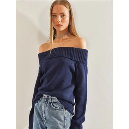 Bianco Lucci Pullover Damen Gr&ouml;&szlig;e S/L navy