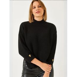 Bianco Lucci Pullover Damen Gr&ouml;&szlig;e S/L schwarz