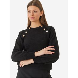 Bianco Lucci Pullover Damen Gr&ouml;&szlig;e S/L schwarz