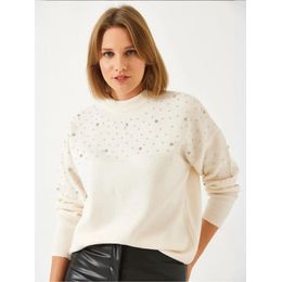 Bianco Lucci Pullover Damen Gr&ouml;&szlig;e S/L creme