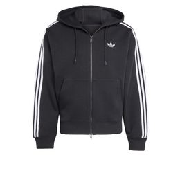 adidas originals Sweatjacke 'Adicolor Spacer' Herren Gr&ouml;&szlig;e L schwarz / wei&szlig;