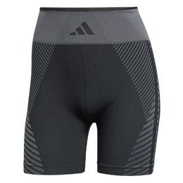 adidas Performance Sportshorts 'Knitted Training 5"' Damen Gr&ouml;&szlig;e XXXS/XXS stone / schwarz