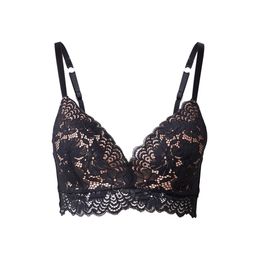 Hunkem&ouml;ller Hunkem&ouml;ller BH 'Andrea' Damen Gr&ouml;&szlig;e 75 beige / schwarz