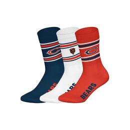 Huddle Socks ' NFL Chicago Bears Crew ' male Blue, Red, White size 43-46