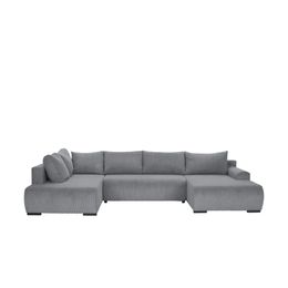 Smart Wohnlandschaft Nelly grau Ma&szlig;e (cm): B: 345 H: 85 T: 202.0 Sofas > Sofas nach Material > Stoffsofas &raquo; Sofa DE