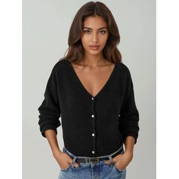 Hiccup Strickjacke Damen Gr&ouml;&szlig;e S schwarz