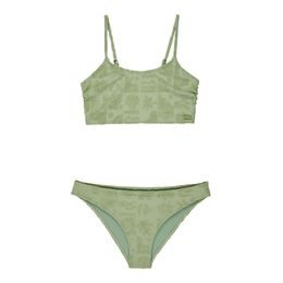 Roxy Bikini 'Beach Check' girl Green size 7