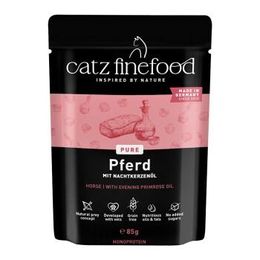 Catz Finefood Nassfutter Katze Pure Adult Pferd 16x85 g